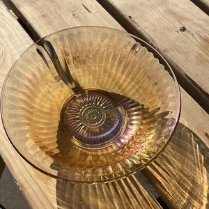 Vintage | Dining | Vintage Imperial Marigold Carnival Glass Depression ...